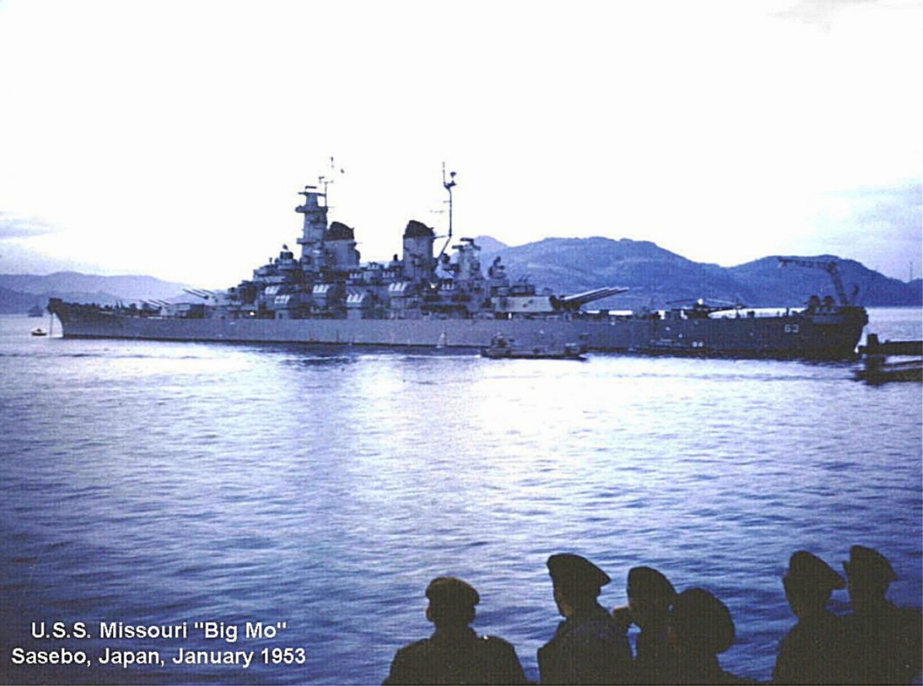 Photo Gallery 1951-55 | USS Missouri (BB-63) Association